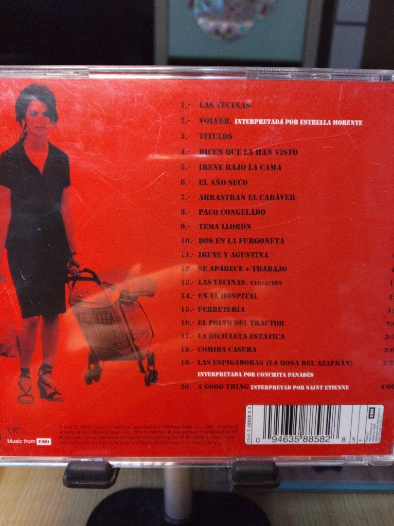 Volver, Original movie soundtracks, by Alberto Iglesias, 興趣及遊戲, 音樂、樂器 ...