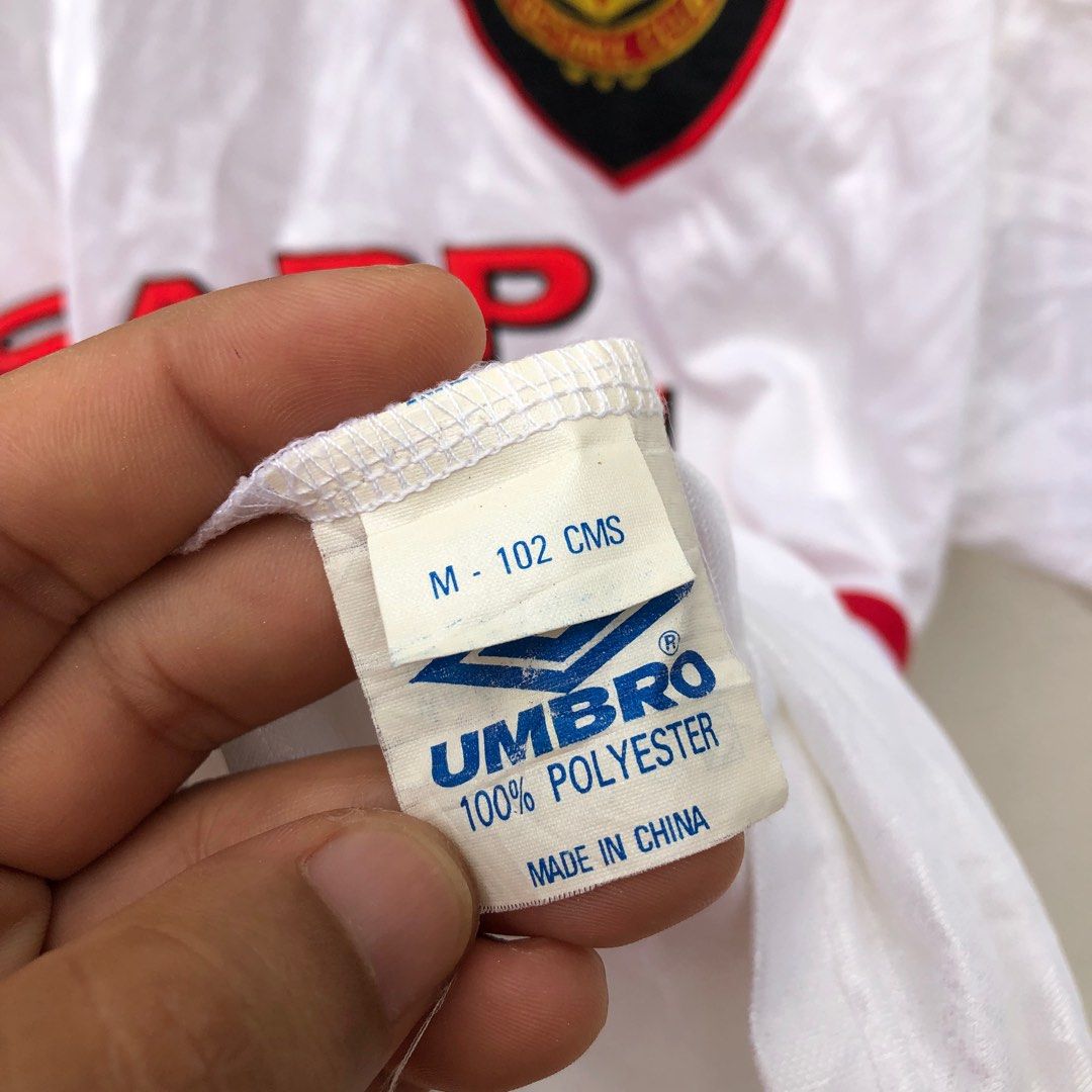 Vtg Umbro Sharp Viewcam Manchester United Football Club Jersey, Men's ...