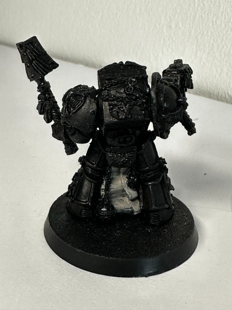 Warhammer 40000: Space Marine Terminator Chaplain (Metal, Out of ...
