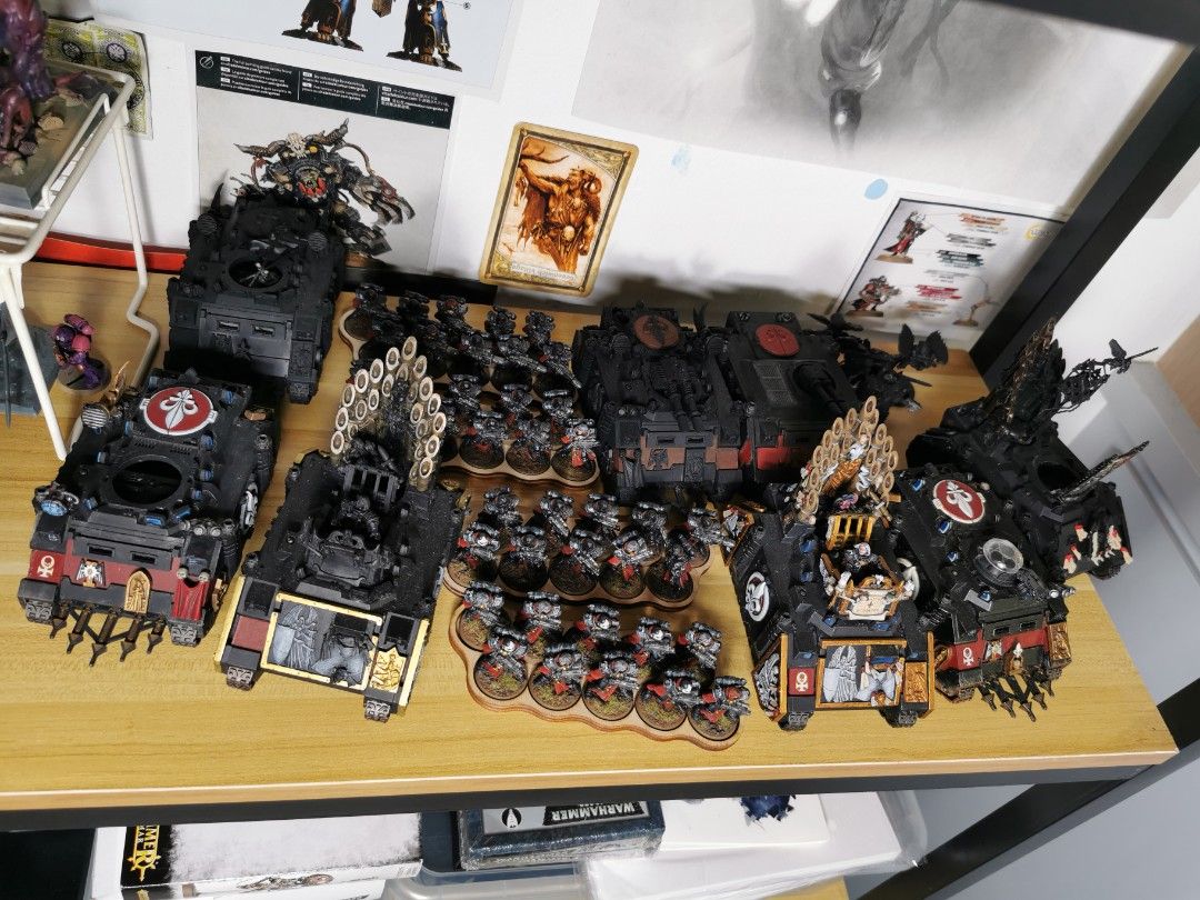 warhammer 40k metal battlesister army, Hobbies & Toys, Toys & Games on ...