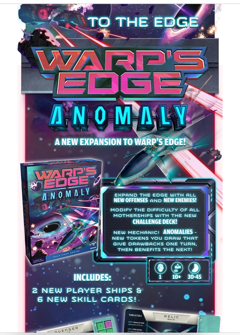 Warp’s edge KS board game (all in) all deluxe token upgrades and ...