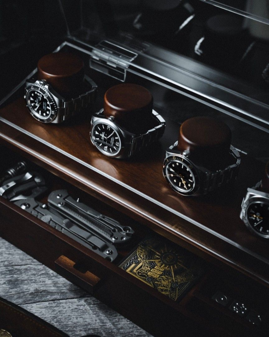 Watch Deck Pro watchbox by Holme&Hadfield, Men's Fashion, Watches ...