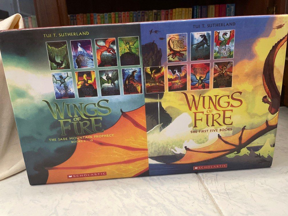 Wings of Fire complete set 15 books, Hobbies & Toys, Books & Magazines ...