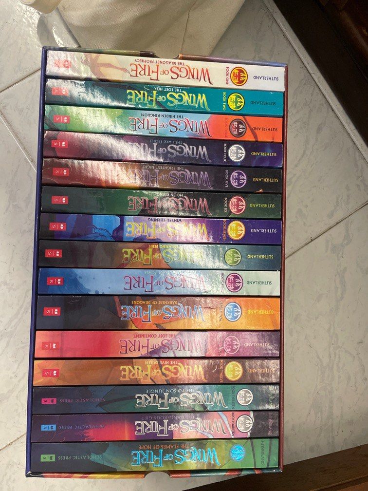 Wings of Fire complete set 15 books, Hobbies & Toys, Books & Magazines, Fiction & Non-Fiction on ...