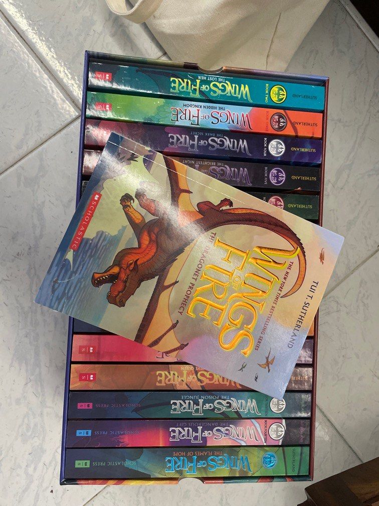 Wings of Fire complete set 15 books, Hobbies & Toys, Books & Magazines, Fiction & Non-Fiction on ...