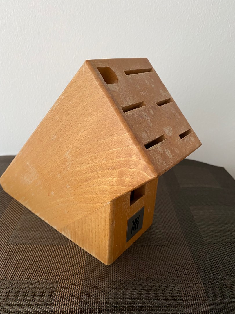 WMF Knife Block Set, Furniture & Home Living, Kitchenware & Tableware ...