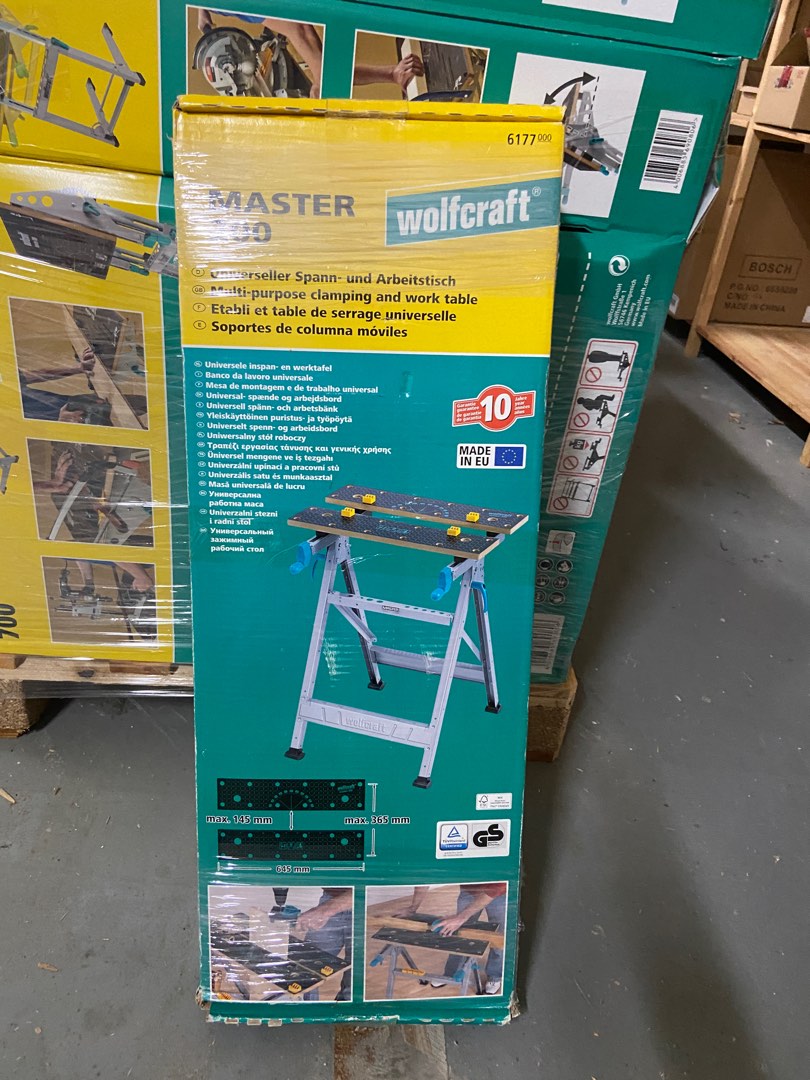 Wolfcraft Master 200 work table, Hobbies & Toys, Stationery & Craft ...