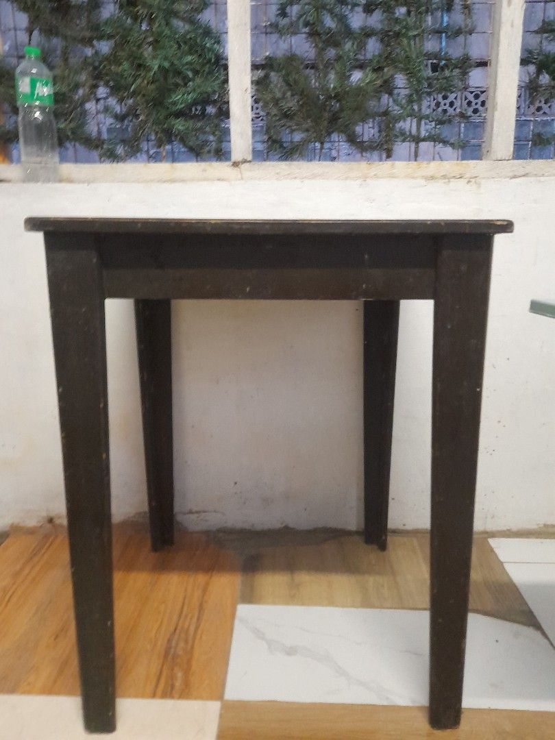 Wood Table 24x24x30 inches, Furniture & Home Living, Furniture, Tables ...