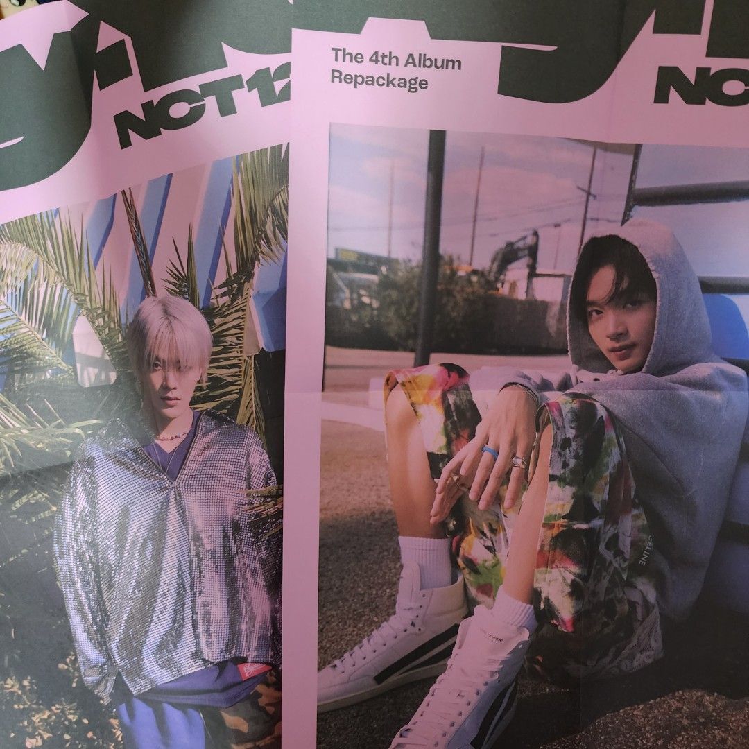 WTT NCT 127 Ay-Yo Photobook A photocard postcard poster Taeyong Taeil ...