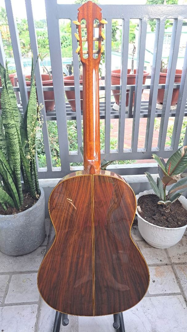 YAMAHA GC 3D 1971 (ALL SOLID) classical guitar, Hobbies & Toys, Music ...
