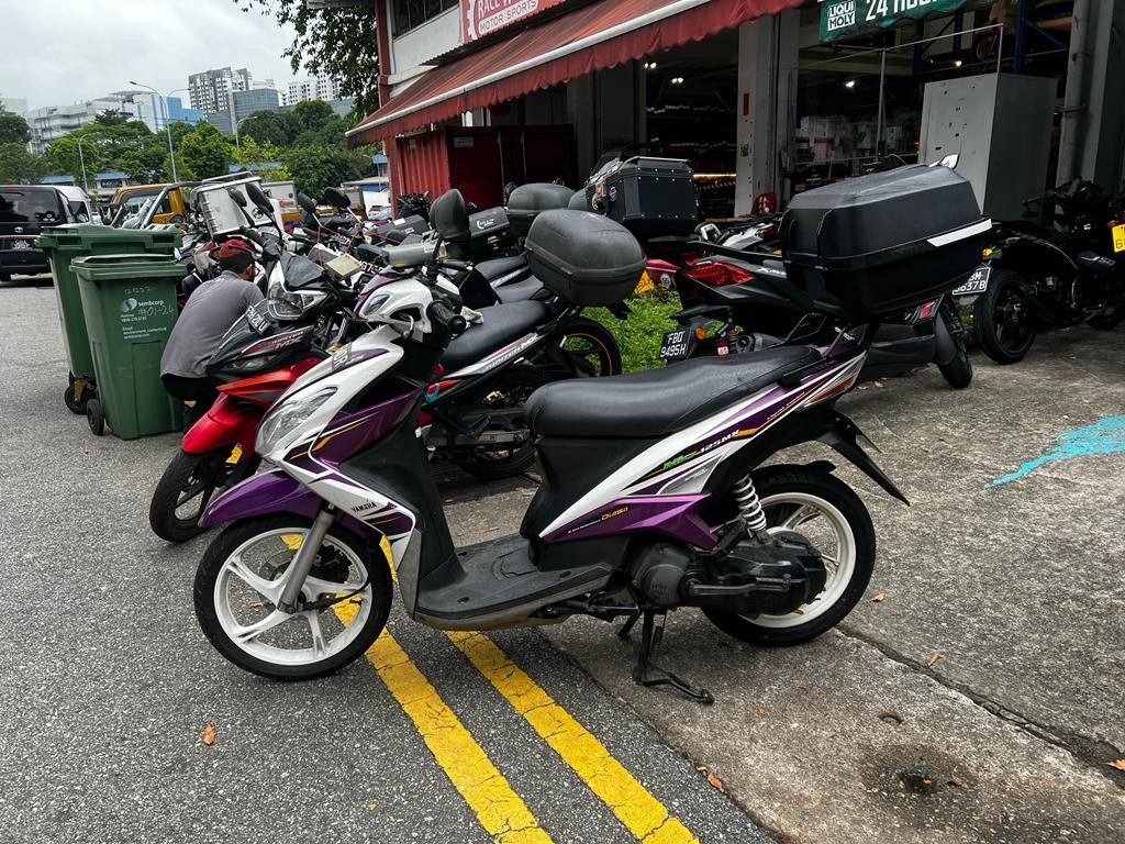 Yamaha Scooter COE Jul 2027 MIO 125 MX CVT Yamaha Hong Leong Bike ...