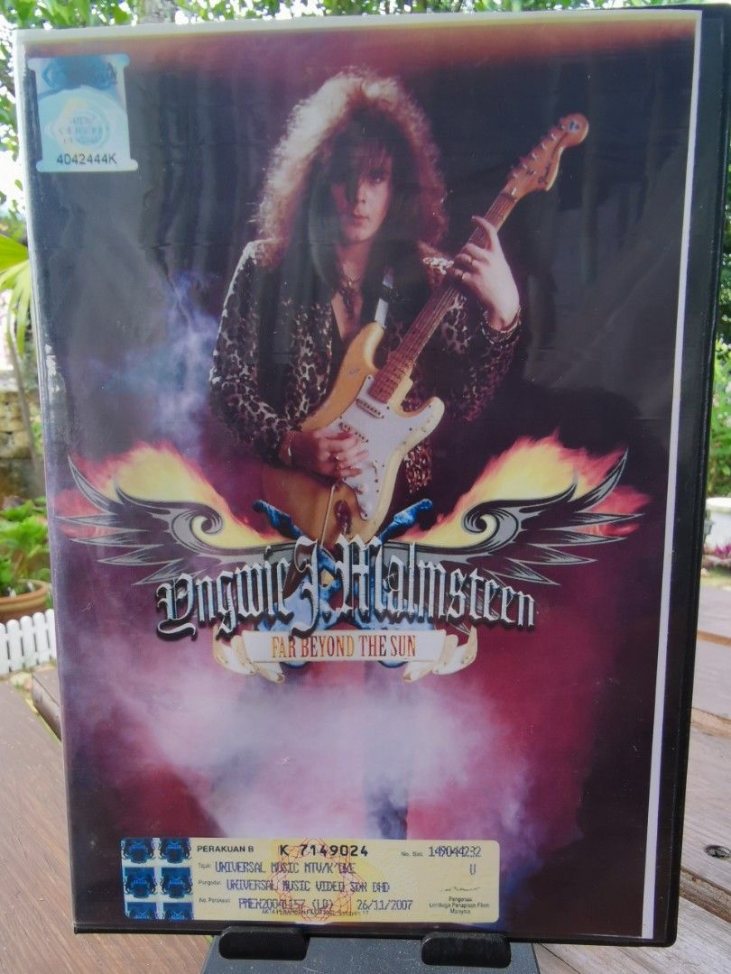 Yngwie Malmsteen dvd, Hobbies & Toys, Music & Media, CDs & DVDs on Carousell