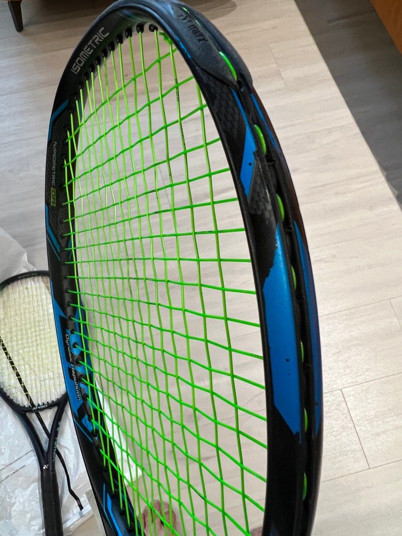 Yonex DR100 blue almost new condition 9.99/10, Sports Equipment, Sports ...