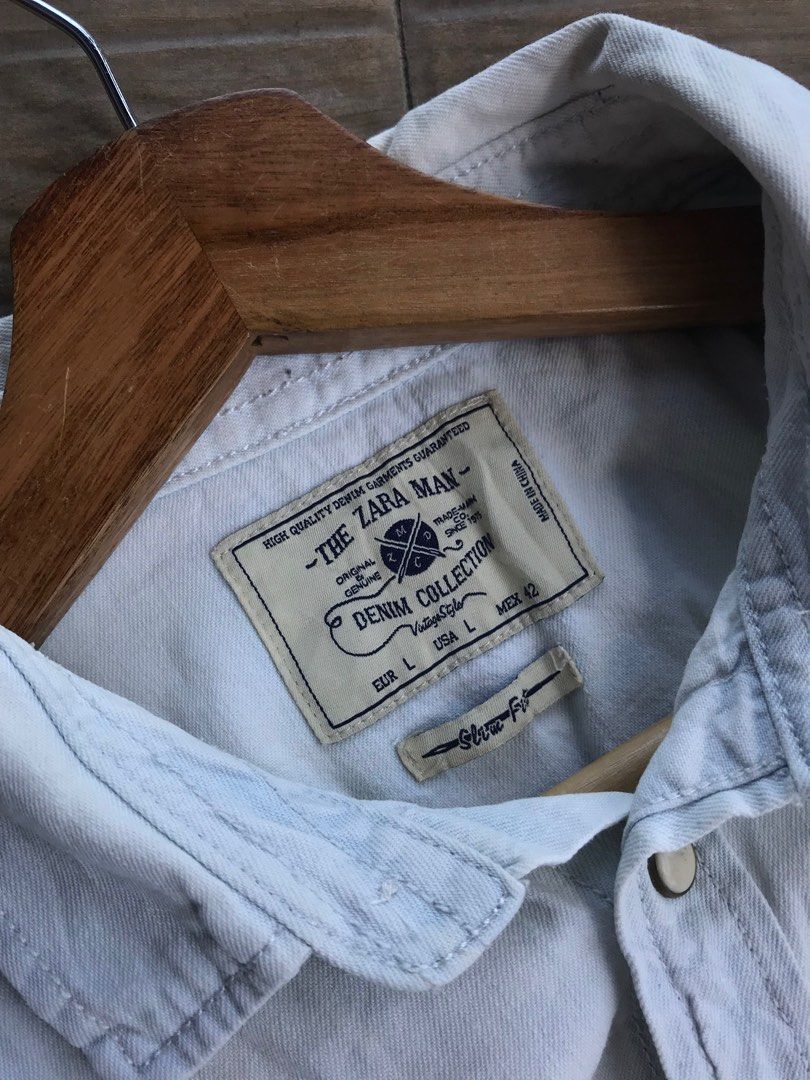 Zara Man Denim Collection, Men's Fashion, Coats, Jackets and Outerwear ...