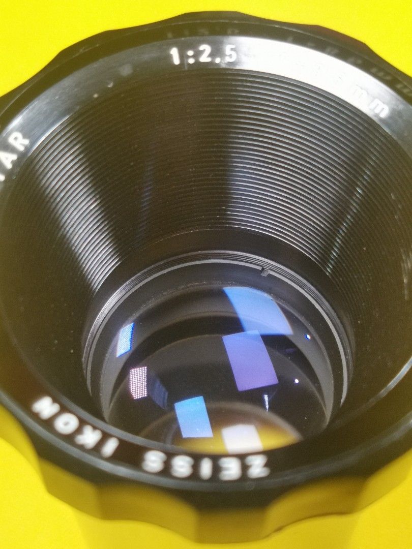 Zeiss Ikon 85mm f2.5 projector lens, Photography, Lens & Kits on Carousell