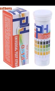 150 Strips Bottled Ph Test Strip Full Range 0-14 Ph Acidic Alkaline ...