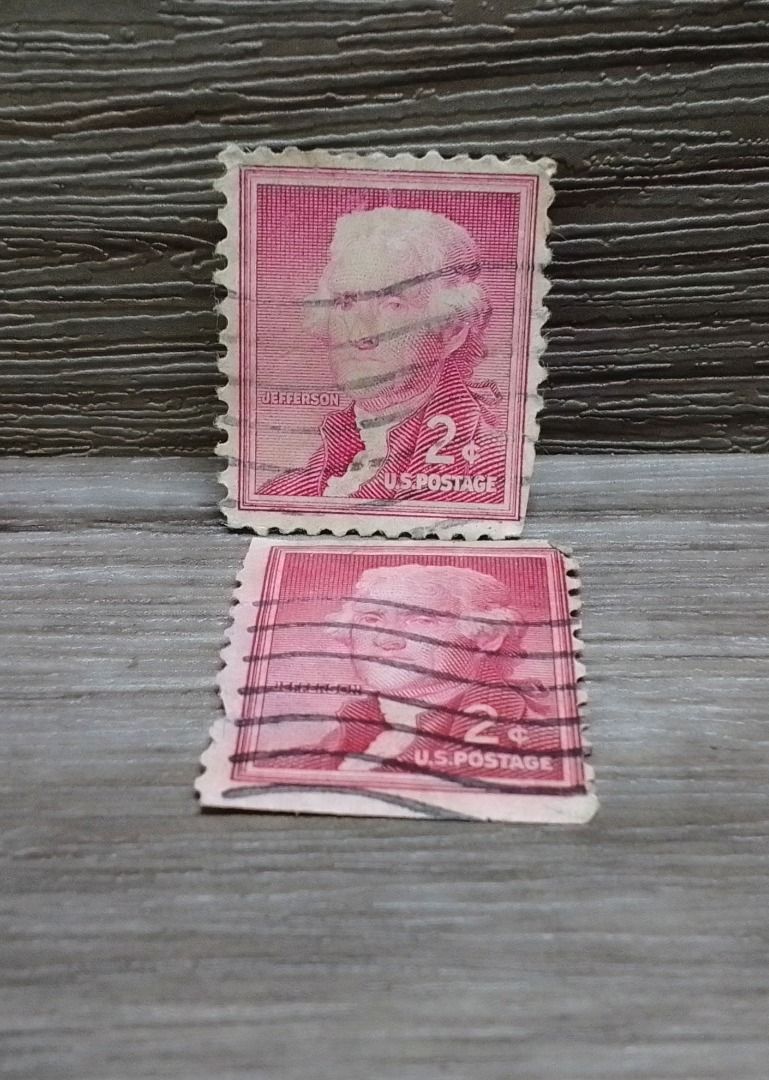 1954 US 2C LIBERTY SERIES THOMAS JEFFERSON #1033 - RARE, Hobbies & Toys ...