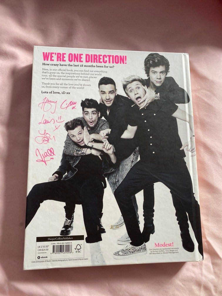 1D Where we are book, Hobbies & Toys, Books & Magazines, Fiction & Non ...