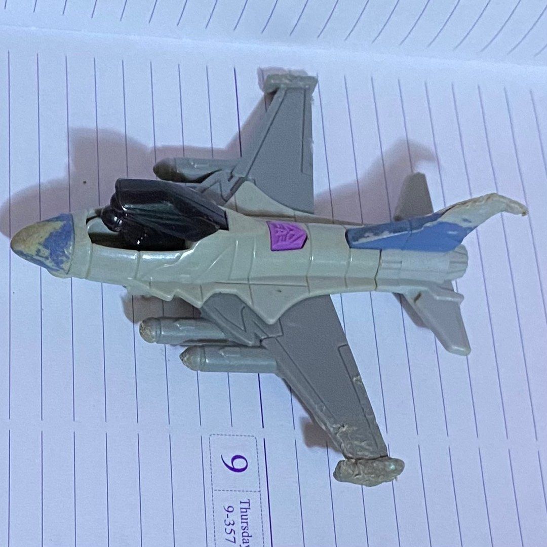 2012 mcDonalds Transformers Decepticon Starscream Small Action Figure ...