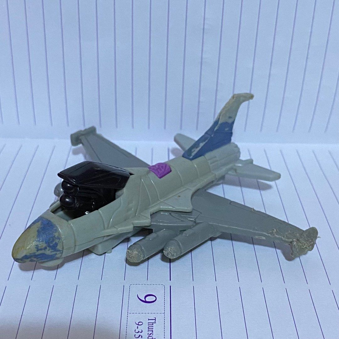 2012 mcDonalds Transformers Decepticon Starscream Small Action Figure ...