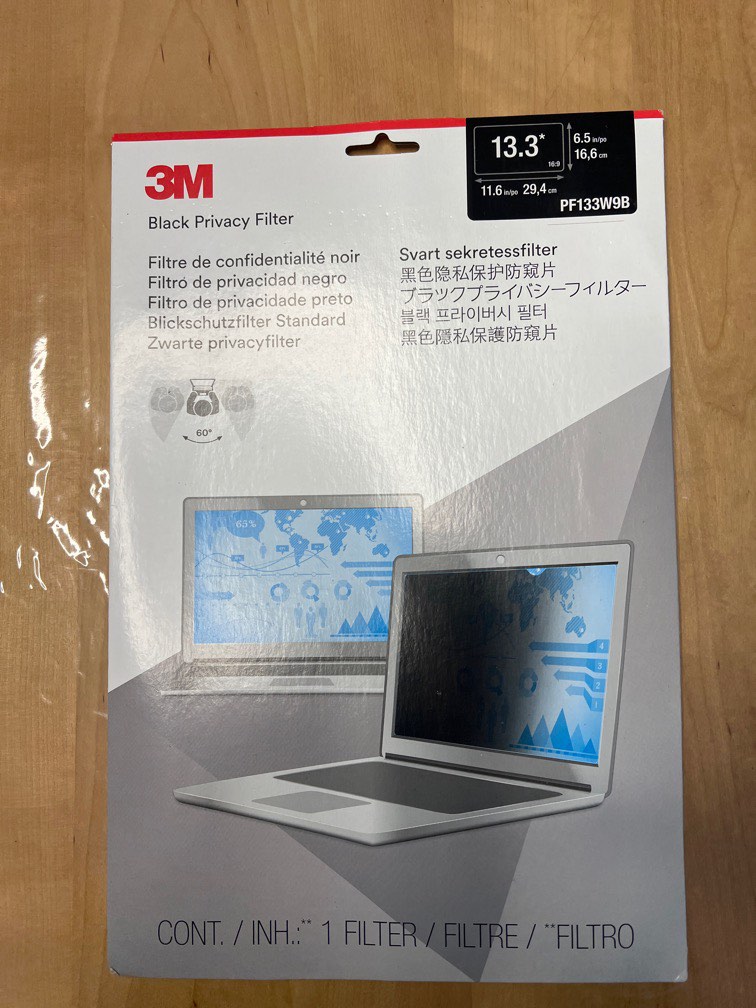 3M Laptop Privacy Filter 13.3 Inch, Computers & Tech, Parts ...