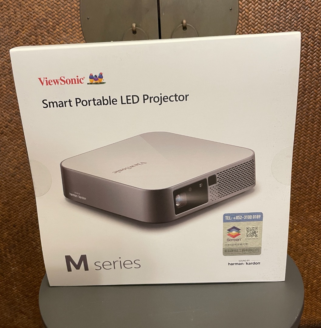 放 全新末開 ViewSonic M2e Full HD Projector, 家庭電器, 電視 & 其他娛樂, 投影機 - Carousell