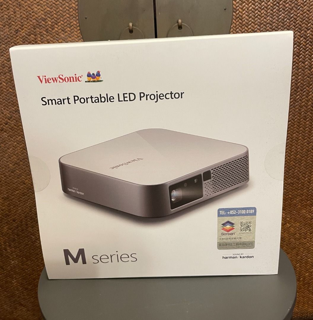 放 全新末開 ViewSonic M2e Full HD Projector, 家庭電器, 電視 & 其他娛樂, 投影機 - Carousell