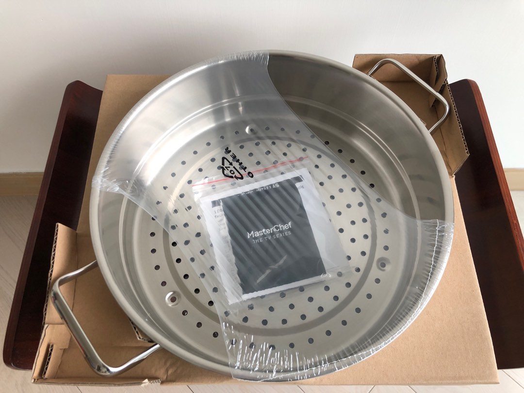 全新蒸鍋 MasterChef Steamer Insert 28cm, 傢俬＆家居, 廚具和餐具, 炊具及配件 - Carousell