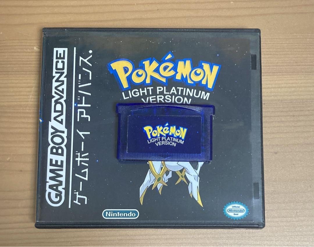 [預訂][非官方] Pokemon GBA Light Platinum 美版, 興趣及遊戲, 玩具 & 遊戲類 - Carousell
