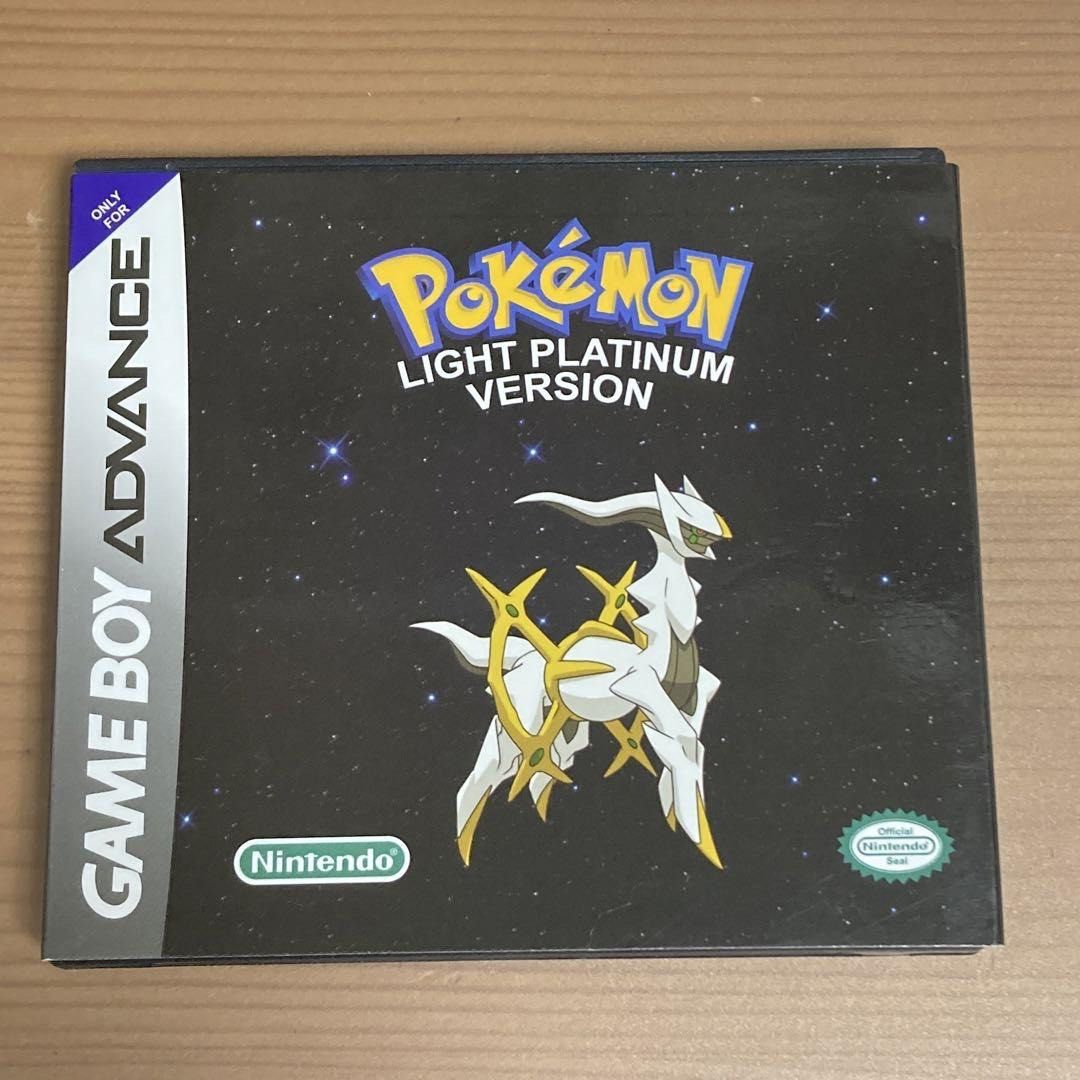 [預訂][非官方] Pokemon GBA Light Platinum 美版, 興趣及遊戲, 玩具 & 遊戲類 - Carousell
