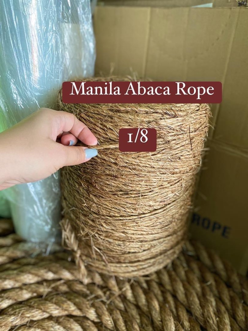Abaca Rope/ hemp rope/ Manila Rope, Commercial & Industrial ...