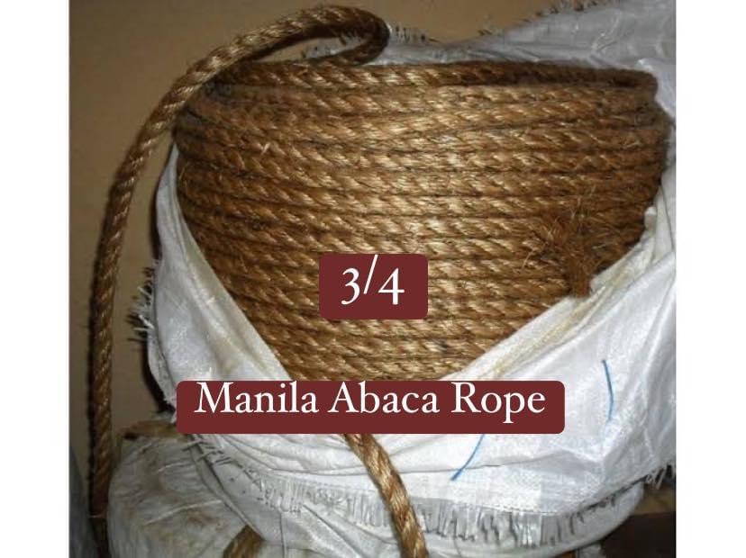 Abaca Rope/ Hemp Rope/Manila Rope, Commercial & Industrial ...