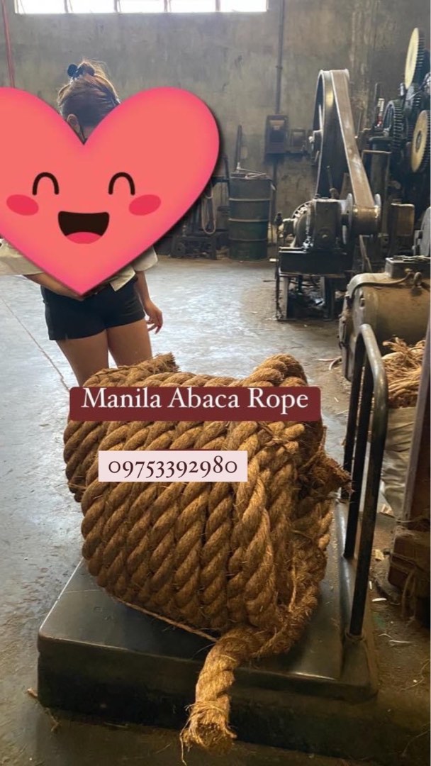 Abaca Rope/ Manila Rope/Hemp Rope, Commercial & Industrial ...
