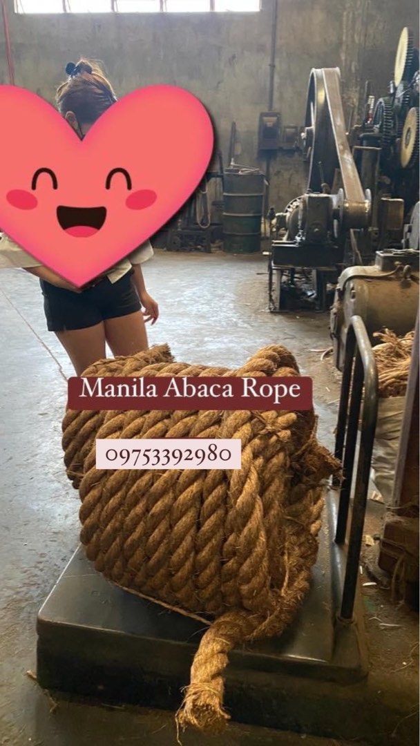 Abaca Rope/ Manila Rope/Hemp Rope, Commercial & Industrial ...