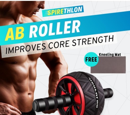 Abs Roller / Abs Wheel / Ab Exercise Roller / Fitness Wheel / Ab Roller ...