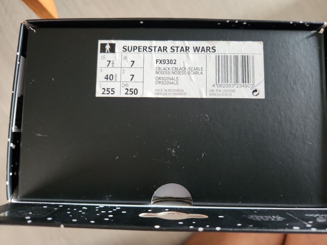 Adidas Superstar Star Wars, Men's Fashion, Footwear, Casual shoes on Carousell