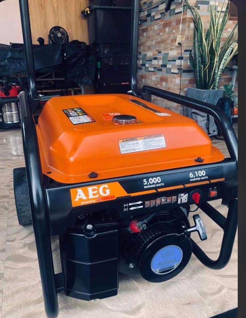 AEG 6100 watts generator, Commercial & Industrial, Construction Tools ...
