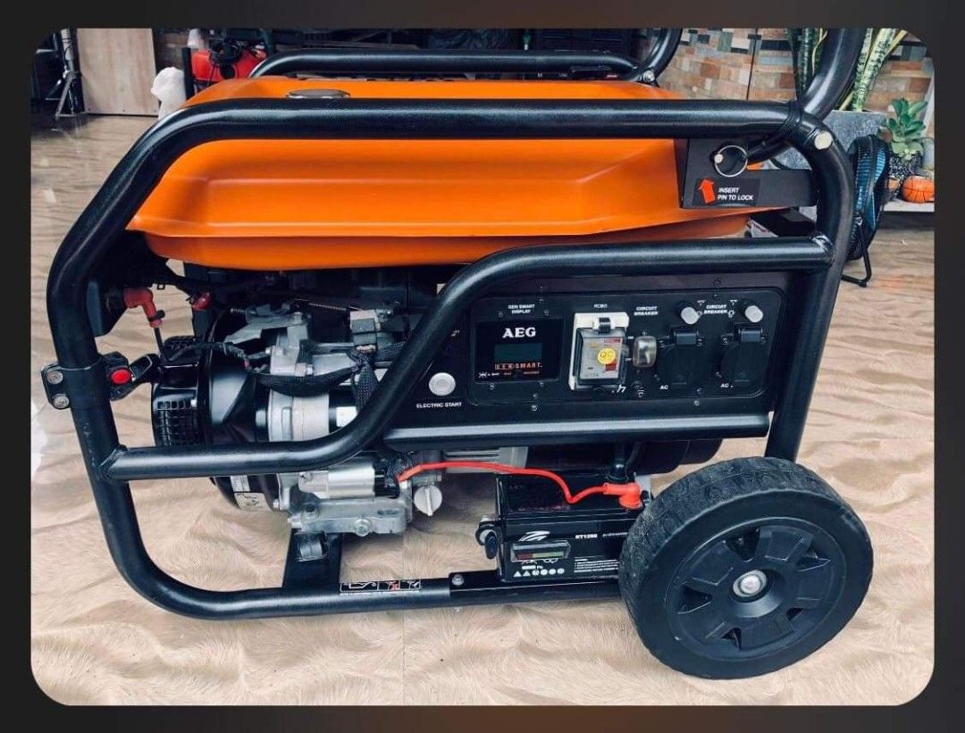 AEG 6100 watts generator, Commercial & Industrial, Construction Tools ...