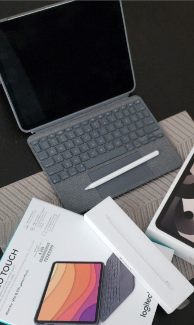 All Set IPad Air (5th Gen) 64GB - WiFi + Cellular with Apple Pencil and ...