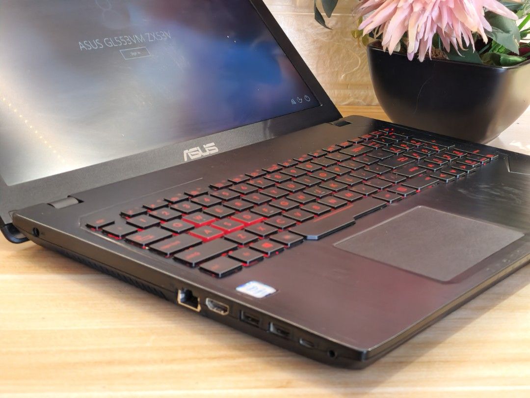 Asus Rog GL553VW i7 6th Gen 16GB RAM 256GB SSD 1TB HDD GTX 960M 2GB FHD ...
