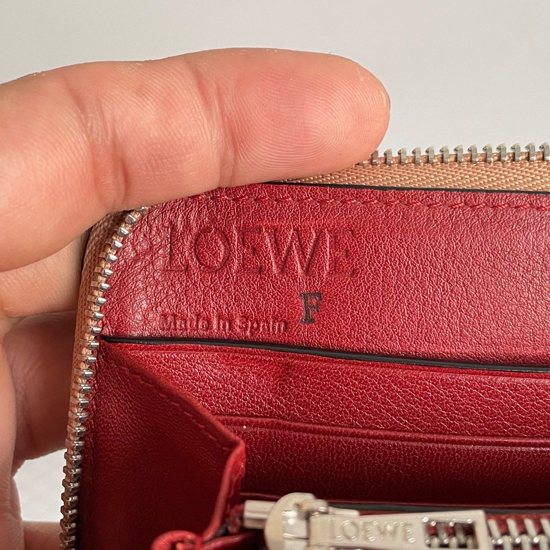 Authentic Loewe Long Wallet, Luxury, Bags & Wallets on Carousell