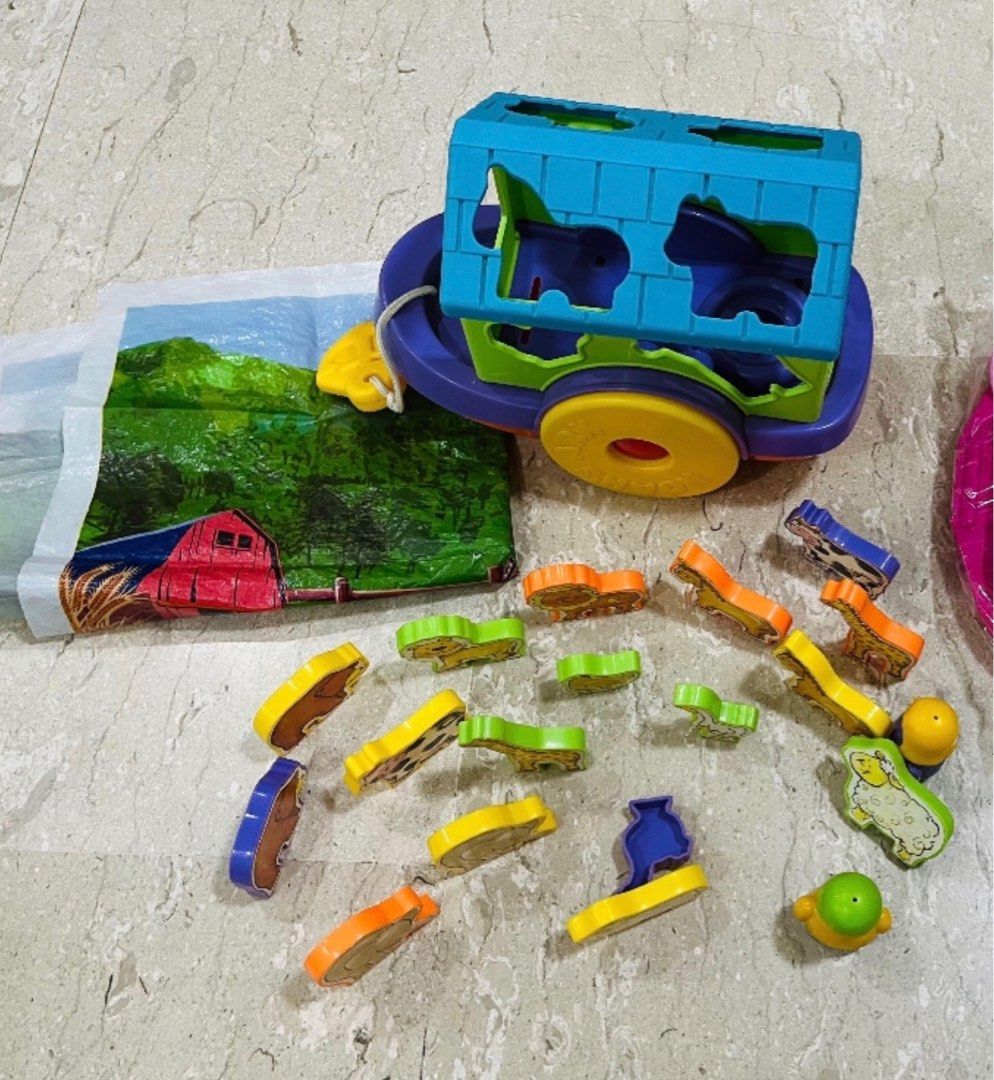 Baby toys/ Kids toys/ Tool box/ Vtech Playmat/ Fisher price ring toss ...