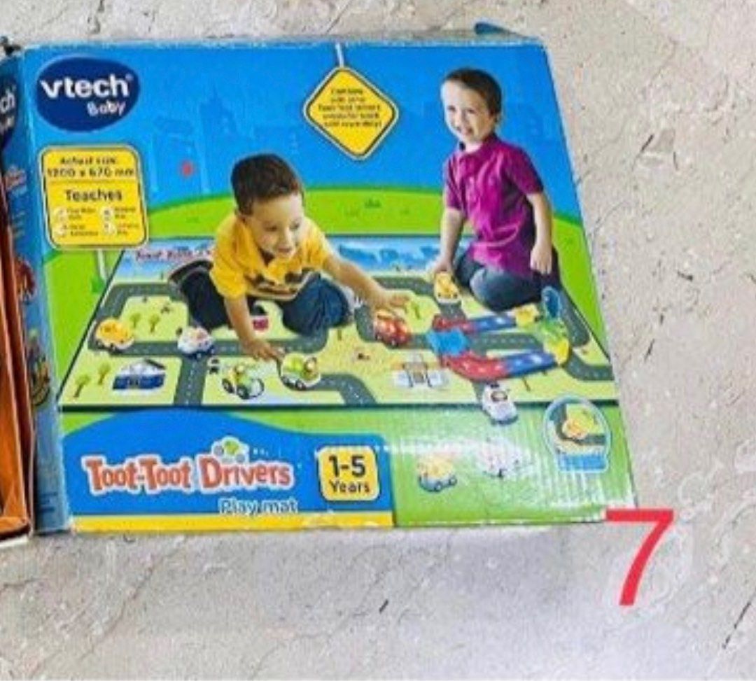 Baby toys/ Kids toys/ Tool box/ Vtech Playmat/ Fisher price ring toss ...