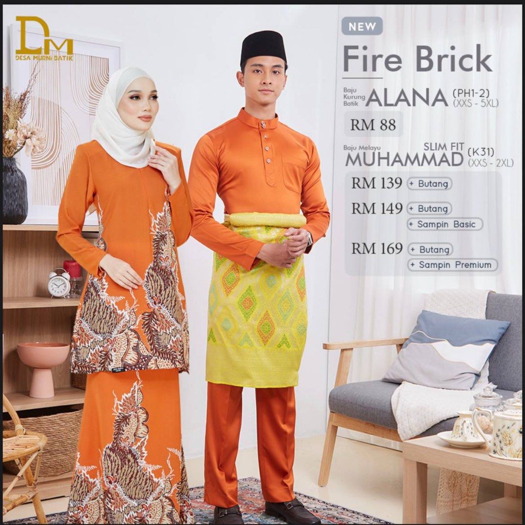 Baju Melayu Muhammad Exclusive, Men's Fashion, Tops & Sets, Sets ...