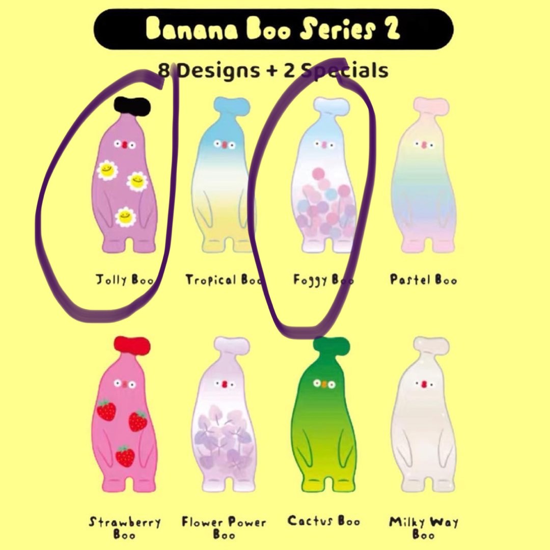 Banana Boo Series 2 Blind box, Hobbies & Toys, Toys & Games on Carousell