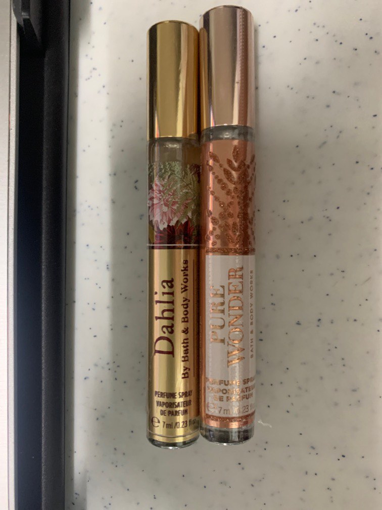 Bath & Body Works Mini Perfume Spray - Dahlia / Pure Wonder / In the ...