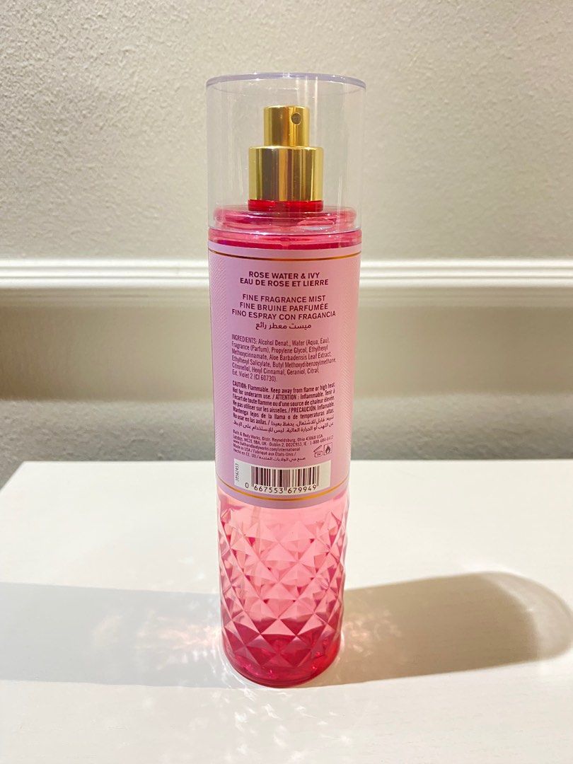 Bath And Body Works Rose Water And Ivy Fragrance Mist Beauty And Personal