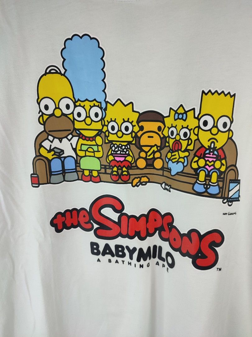black chocolate x baby milo x the simpsons, Men's Fashion, Tops & Sets ...