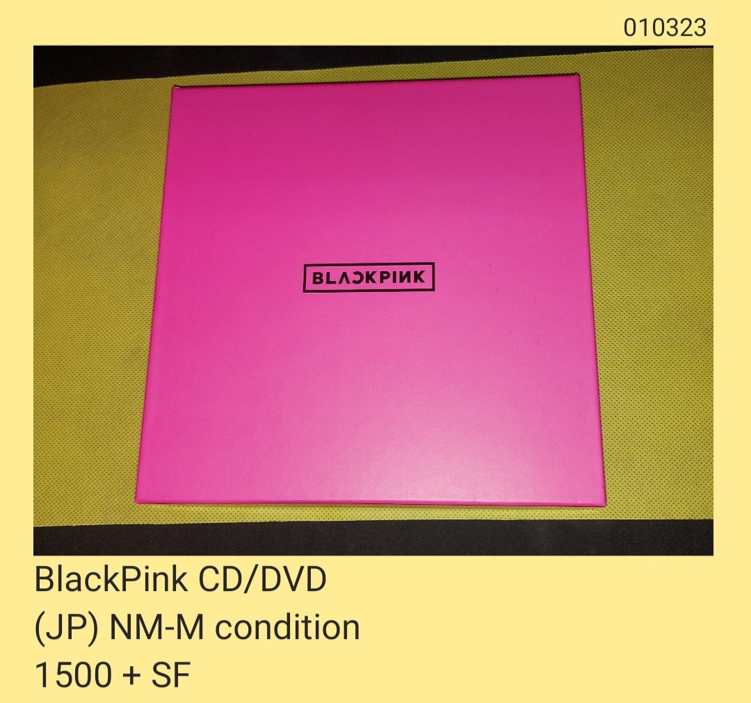 BlackPink CD/DVD (unsealed), Hobbies & Toys, Music & Media, CDs & DVDs ...