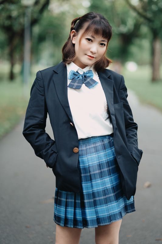 Blue JK School Uniform Cosplay, Hobbies & Toys, Memorabilia ...